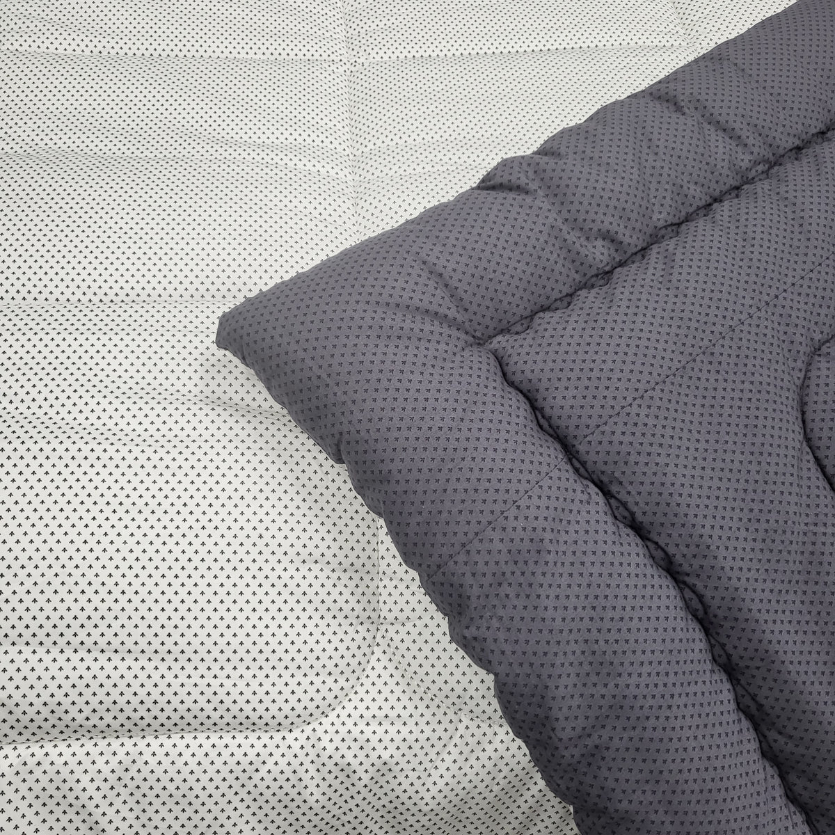 아르페지오 드웰 순면 양면이불 그레이 Q 200x230 – JUYOUNG