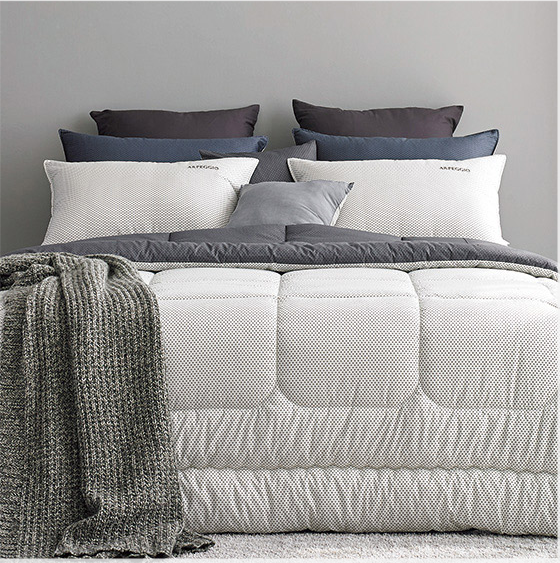 아르페지오 드웰 순면 양면이불 그레이 Q 200x230 – JUYOUNG